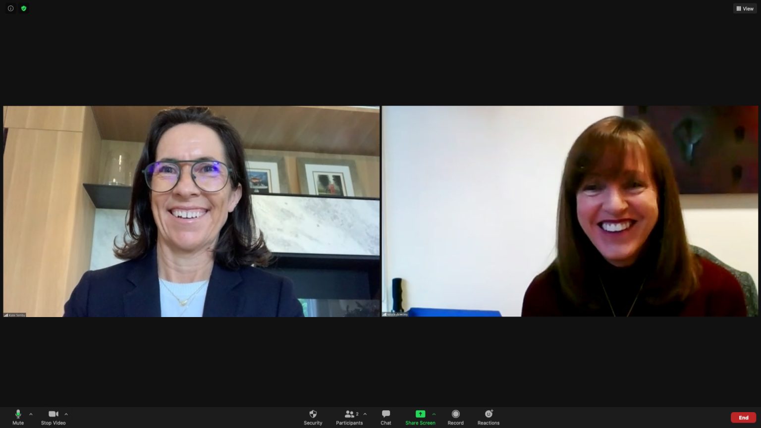 Kate Temby and Kerrie Dowsley: 10 years of Partners in Learning